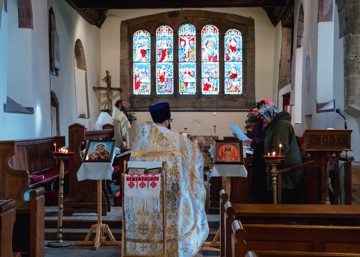 Russian Orthodox Visit to St. Kentigern of Scotland